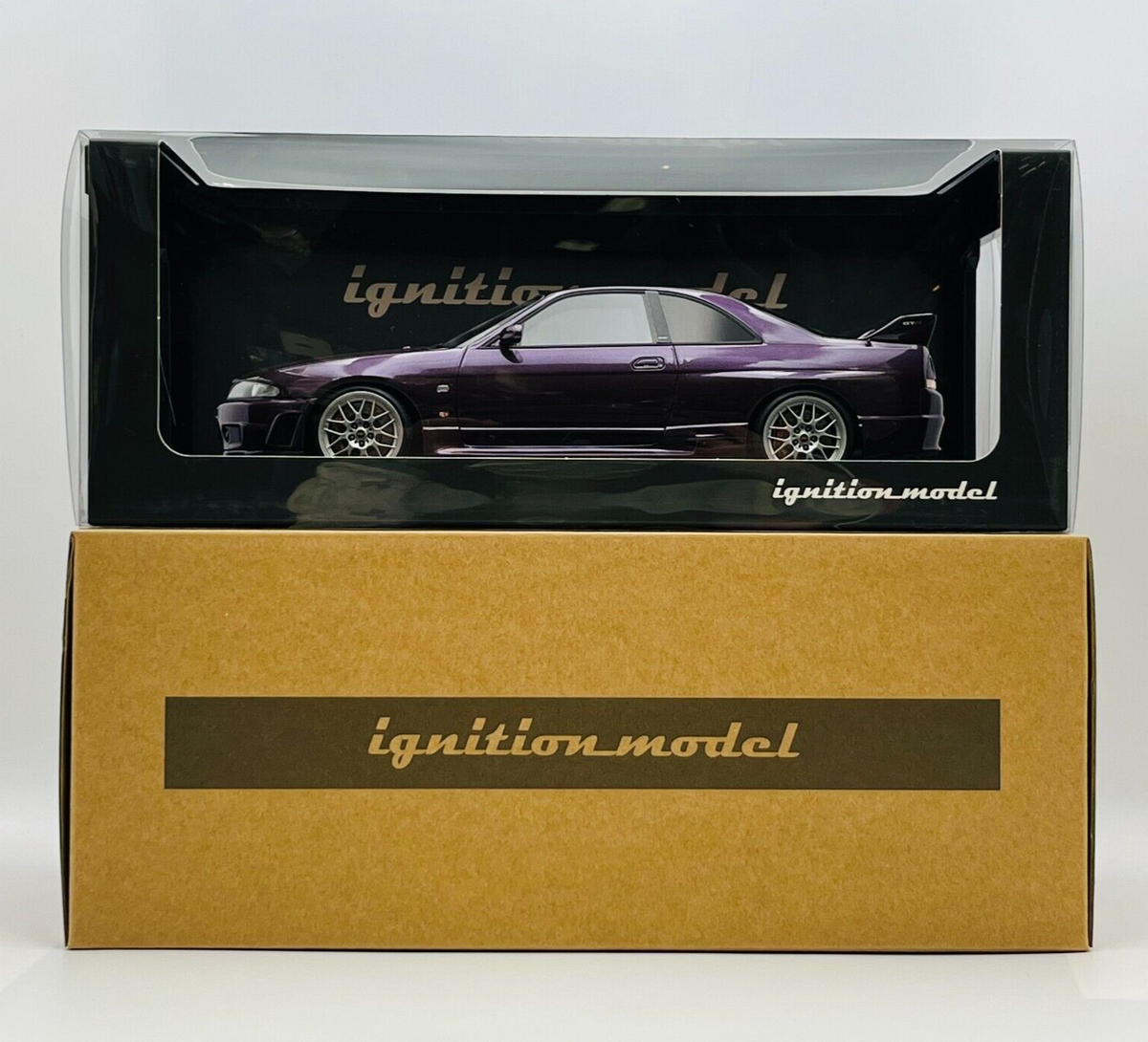 ignition model Nissan Skyline GT-R (BCNR33) Midnight Purple IG2779 – KUM'S TOY BARN